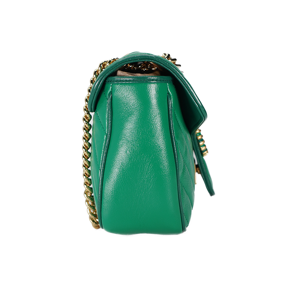 Gucci GG Leather Marmont Limited Edition Green - Luxury In Reach