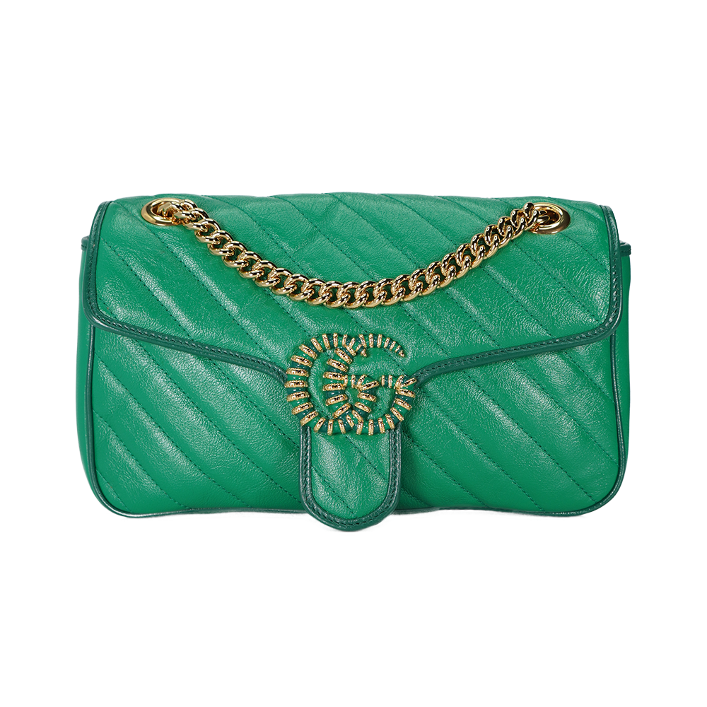 Gucci GG Leather Marmont Limited Edition Green - Luxury In Reach