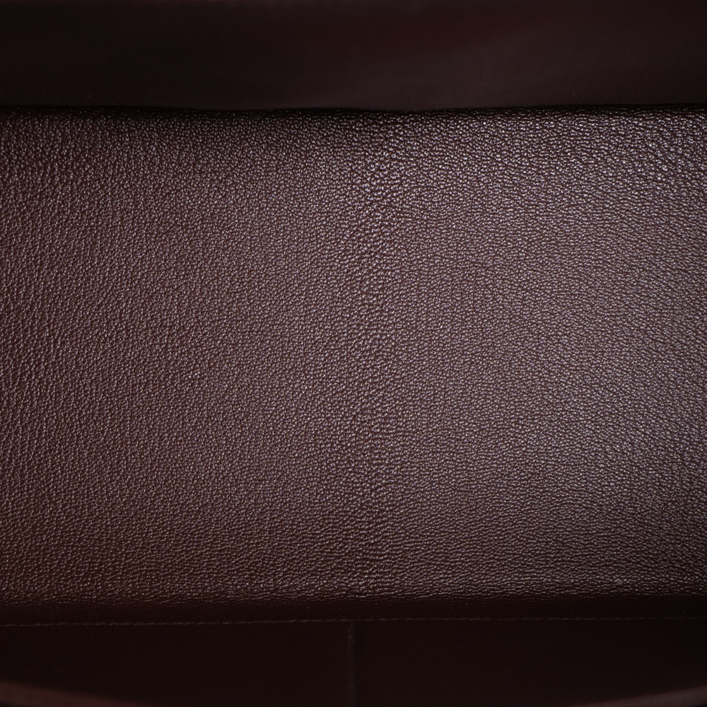 Hermes Evergrain Leather 35cm Kelly Bag Havane - Luxury In Reach