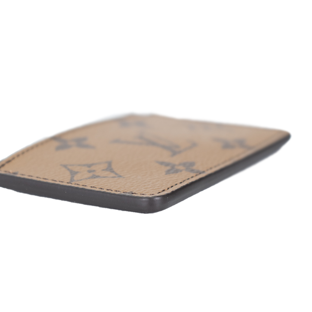 Louis Vuitton Canvas Card Case Reverse Monogram - Luxury In Reach