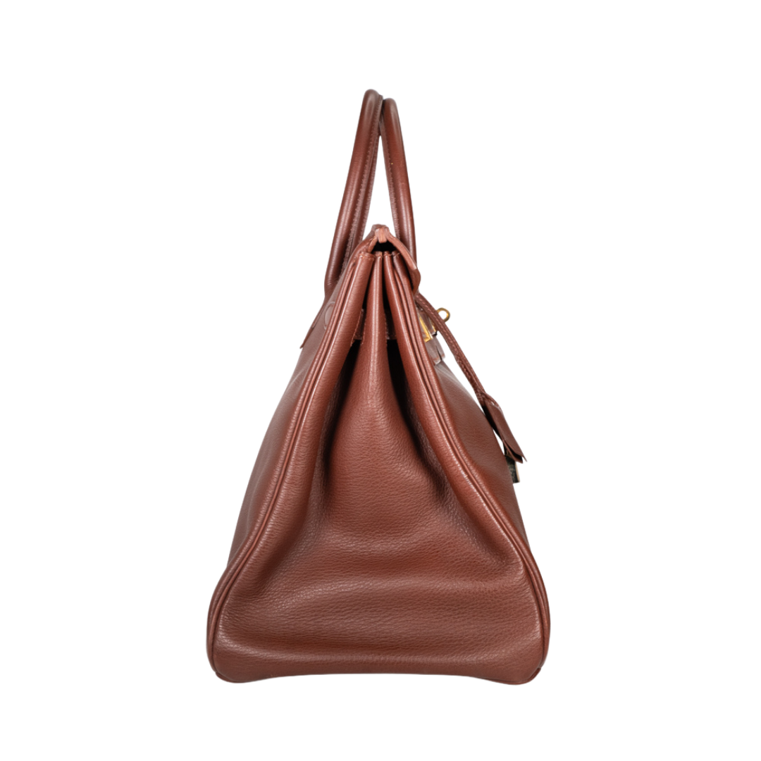 Hermes Evergrain Birkin 35 Terre - Luxury In Reach