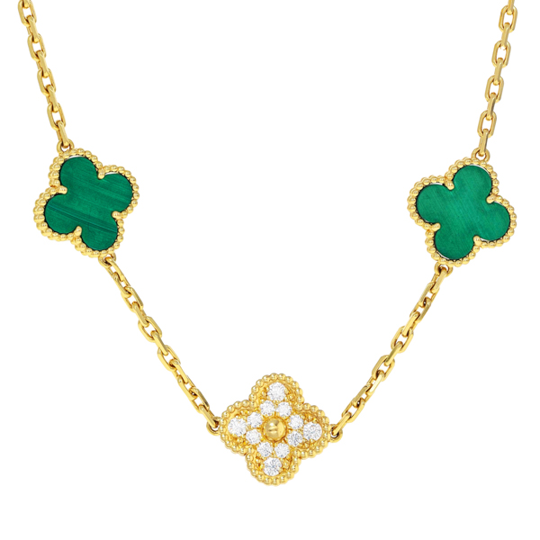 Estate Van Cleef & Arpels Vintage Alhambra Necklace - Luxury In Reach