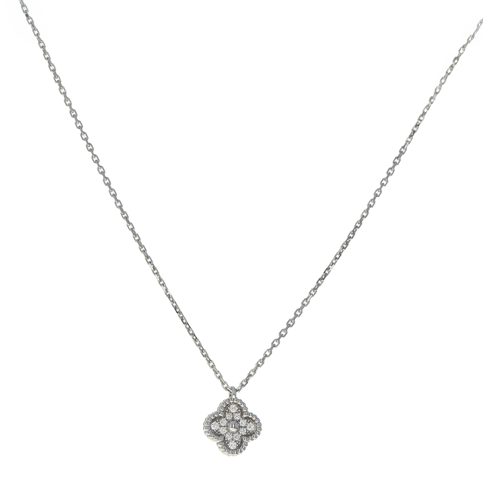 Estate Van Cleef & Arpels Sweet Alhambra Necklace - Luxury In Reach
