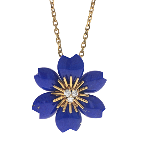 Estate Van Cleef & Arpels Rose de Noel Pendant - Luxury In Reach