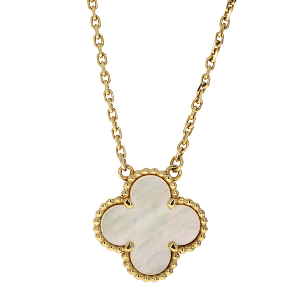 Estate Van Cleef & Arpels Vintage Alhambra Pendant - Luxury In Reach