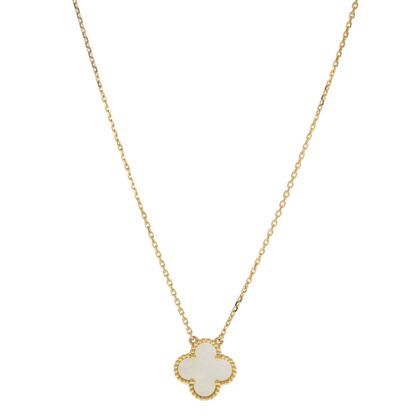 Estate Van Cleef & Arpels Vintage Alhambra Pendant - Luxury In Reach
