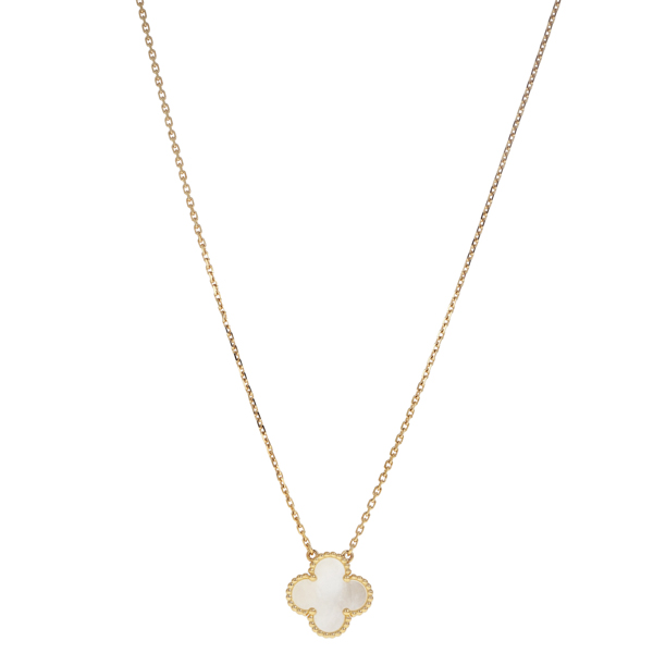 Estate Van Cleef & Arpels Vintage Alhambra Pendant - Luxury In Reach