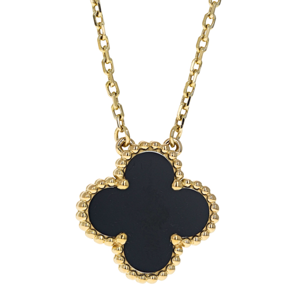 Estate Van Cleef & Arpels Vintage Alhambra Pendant - Luxury In Reach